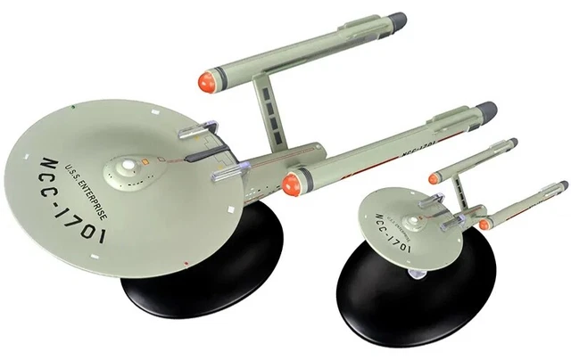 STAR TREK STARSHIPS Collection U.S.S Enterprise 1701 XL 11" Eaglemoss ...