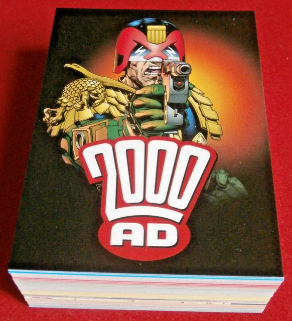 2000 AD - Judge Dredd - COMPLETE BASE SET (72 cards) - Strictly Ink ...
