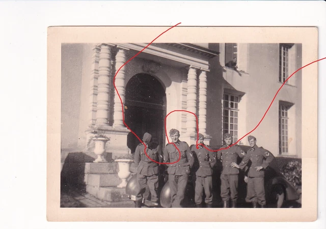 WW2 FOTO ELITESOLDATEN 1st Panzer Division Frankreich 1942 Gruppenfoto ...