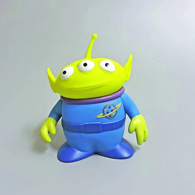 15CM TOY STORY Figure Three Eyes Alien C Model Doll Decoration Figurine ...