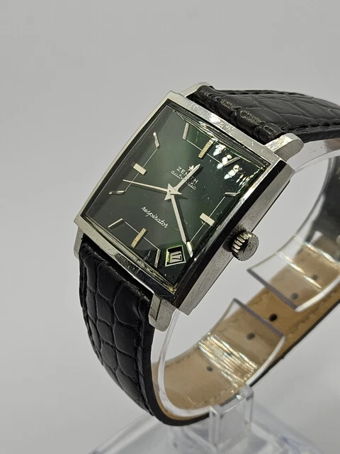 ZENITH RESPIRATOR GREEN Dial $1,000.00 - PicClick AU