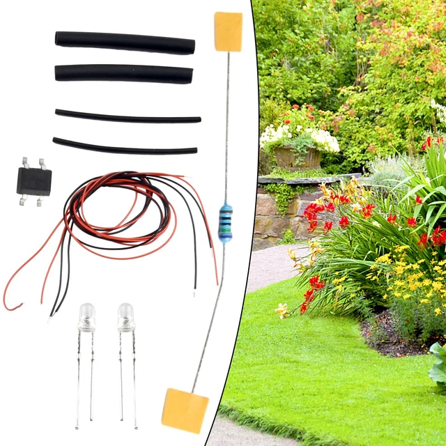 FLICKERING-LIGHT BURNING HOUSE 3mm-LED Fire Flickering Fire Parts Kit ...