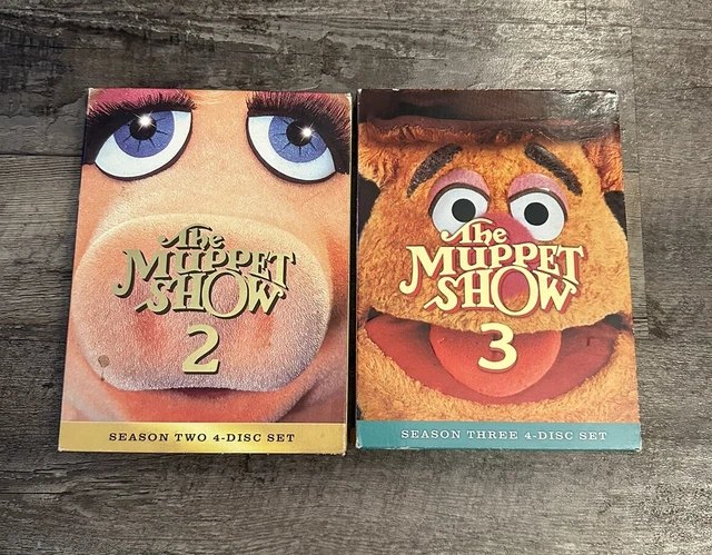 THE MUPPET SHOW Complete Seasons Two & Three 4-Disc DVD Box Sets Out Of ...
