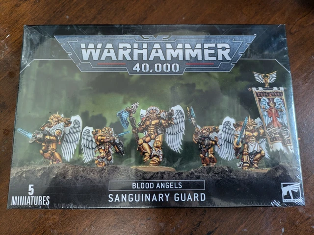 WARHAMMER 40K BLOOD Angels Sanguinary Guard Box | Space Marines | OOP ...
