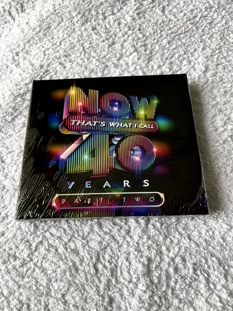 NOW THAT'S WHAT I Call 40 Years: Part Two. 2024. 5Cd Album. New ...