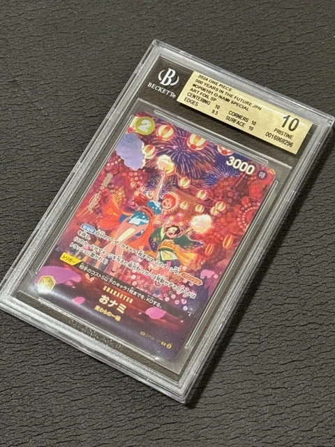 BGS 10 O-NAMI OP06-101 SP 500 Years in the Future ONE PIECE Card Game ...