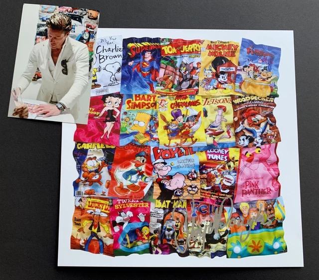 FLOYD DOUGLAS 'POP ART' In-person signed limitiertes Art Bild 30x30 ...