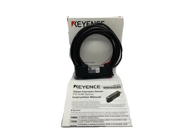 KEYENCE FS-N43P FIBER Optic Sensor Amplifier Unit SHIPS FROM USA £300. ...