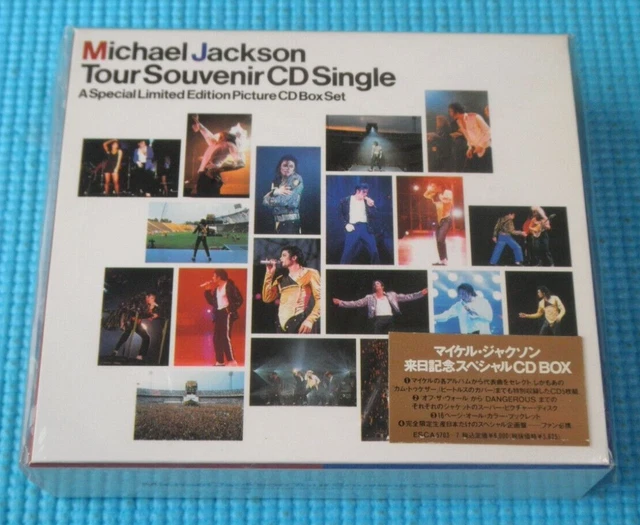 MICHAEL JACKSON BOX Set 5CD Tour Souvenir CD Single 1992 w/Japan Sticker Obi £47.85 - PicClick UK