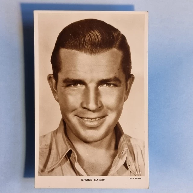 HOLLYWOOD ACTOR POSTCARD C1930 Real Photo Mr Bruce Cabot King Kong Movie Fame EUR 11,36 ...