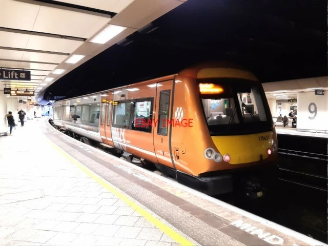 PHOTO 170 631 At Birmingham New Street Class 170/6 'Turbostar' 3-Car ...