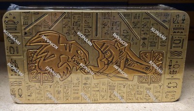 YU-GI-OH 2022 MEGA Tin of the Pharaoh's Gods Case (12 Tins) SIGILLATA IN FABBRICA NUOVA. EUR 169 ...