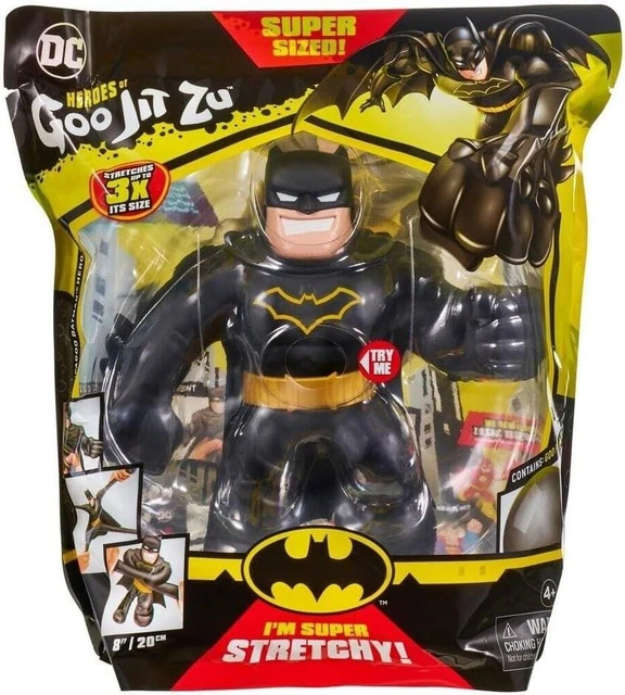 BATMAN 8-INCH HEROES of Goo Jit Zu Dc Supagoo Jumbo Figure Squishy ...
