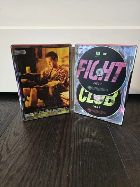 FIGHT CLUB (2-DISC DVD Steelbook) W/Insert - Bilingual - Brad Pitt ...