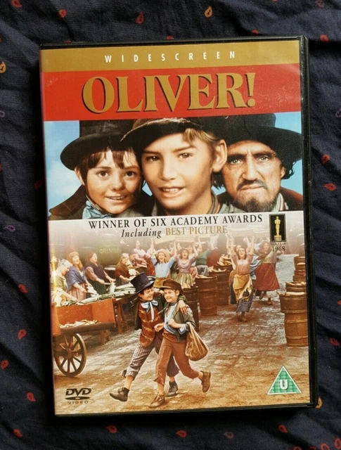 OLIVER! WIDESCREEN - DVD 1968 File Extra Bonus Features Lionel Bart ...