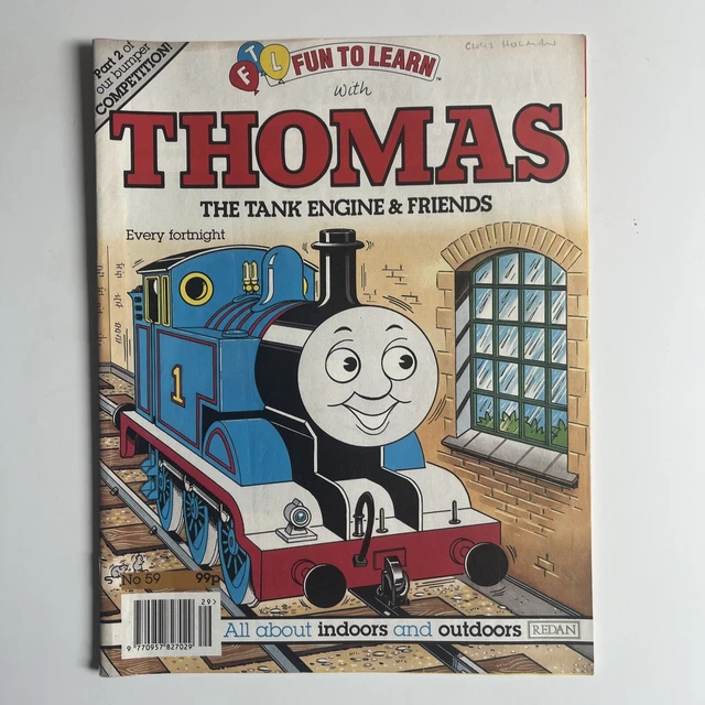 THOMAS THE TANK Engine And Friends Comic Issue 59 Fun to Learn Redan ...