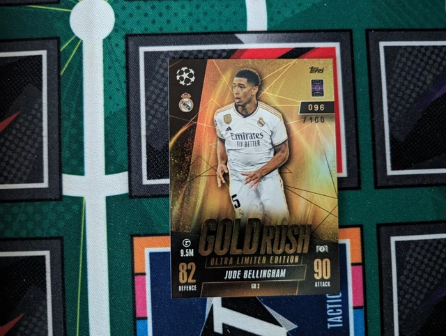 MATCH ATTAX 2023/2024 23/24 Gold Rush Ultra Limited Edition Jude ...