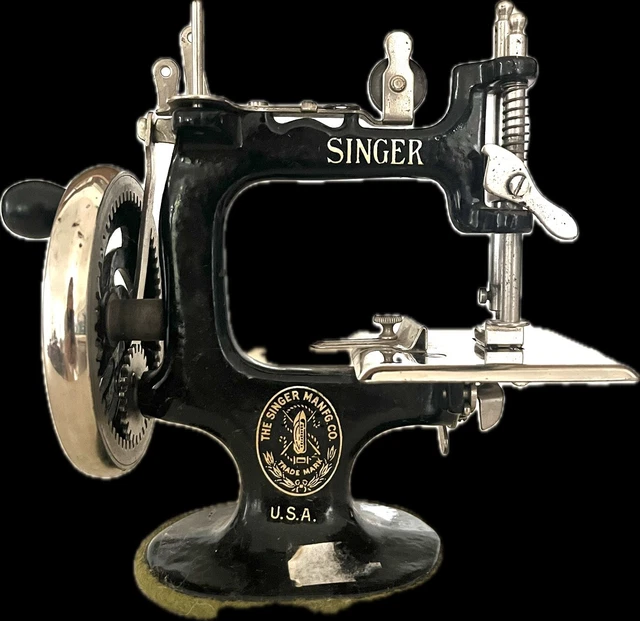 ANCIENNE MACHINE À coudre Singer enfant USA EUR 210,00 - PicClick FR