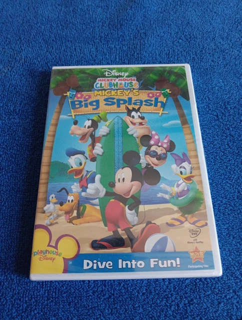 Disney S Mickey Mouse Clubhouse Mickey S Big Splash Dvd 2009 New