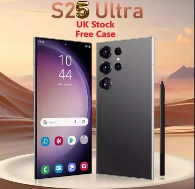 NEW UNLOCKED 7.3& S25 Ultra 5G Smartphone Android 14 Dual SIM Mobile ...