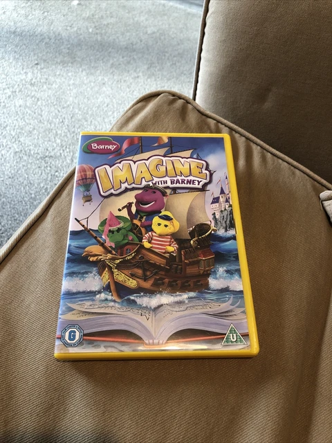 BARNEY IMAGINE WITH Barney Dvd Vg Condition Dinosaur Region 2 £4.99 ...