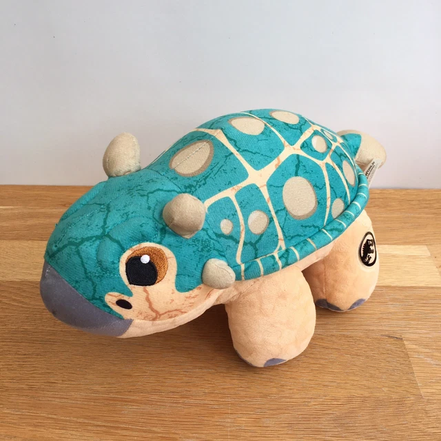 JURASSIC WORLD CAMP Cretaceous Ankylosaurus Bumpy Dinosaur 13” Plush ...