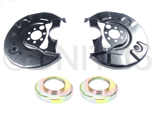 VW GOLF MK2 MK3 Corrado GTI VR6 16V G60 Rear Brake Disc Back Plates ...