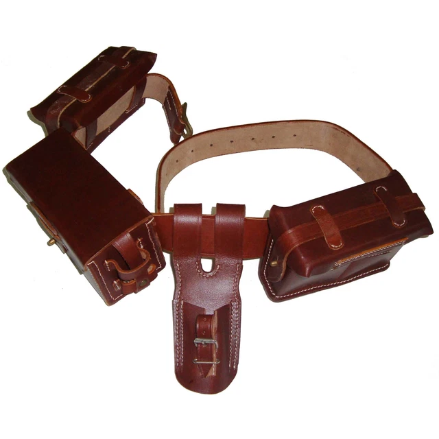 WW2 JAPANESE ARMY Webbing Set - Reproduction Leather ww2 c420 EUR 67,93 ...