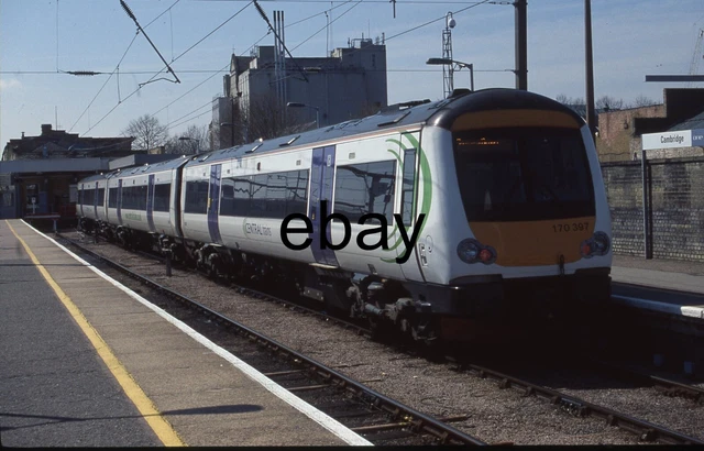 35MM RAILWAY SLIDE- DMU Class 170. 170397 @ Cambridge £2.99 - PicClick UK