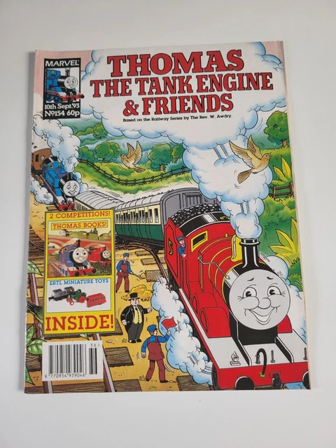 THOMAS THE TANK Engine And Friends No. 154 Marvel Comics 10th Sept 1993 ...