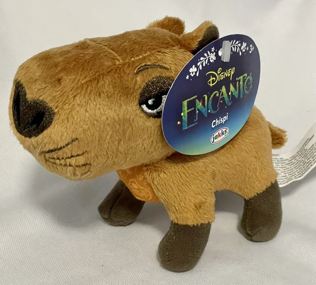 DISNEY ENCANTO CAPYBARA Chiguiro CHISPI 6" Plush Toy Jakks Pacific New ...