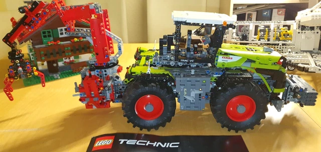 LEGO TECHNIC 42054 Tractor CLAAS XERION 5000 Traktor Technik vollst ...