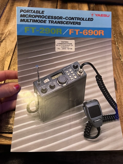 YAESU FT-290R/FT-690R MANUALE radio amuture EUR 11,72 - PicClick IT