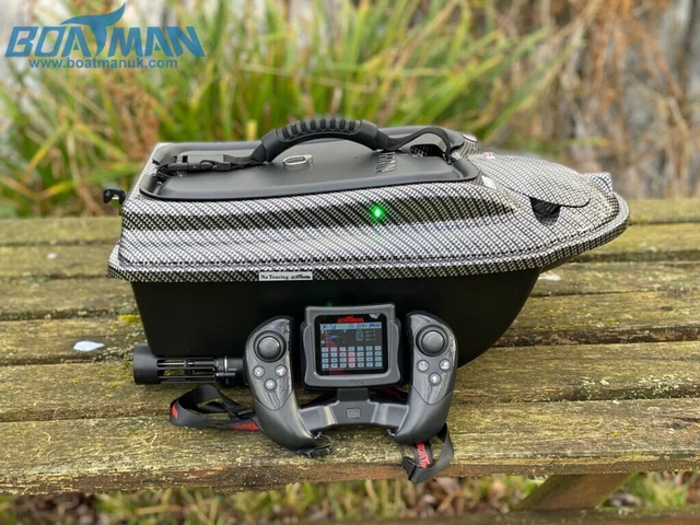 CARP FISHING BAIT Boat Actor Boatman Actor Plus Carbon GPS And Fish finder £500.00 - PicClick UK