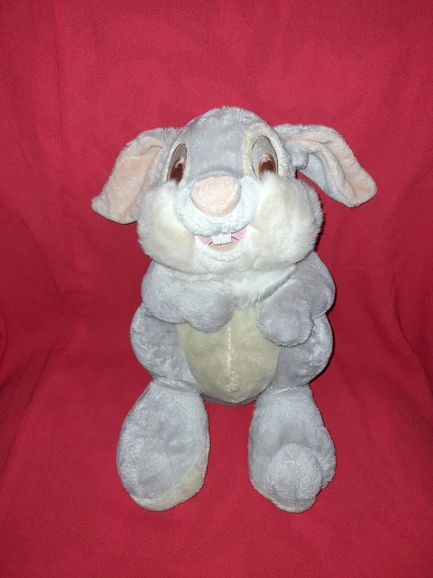 GENUINE FOOT STAMPED Disney Thumper Rabbit Plush Soft Toy 10" (BF) £11. ...