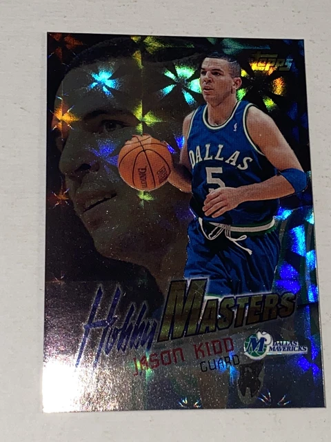 1996-97 TOPPS JASON Kidd Hobby Masters Insert #HM28 Mavericks - Faible ...