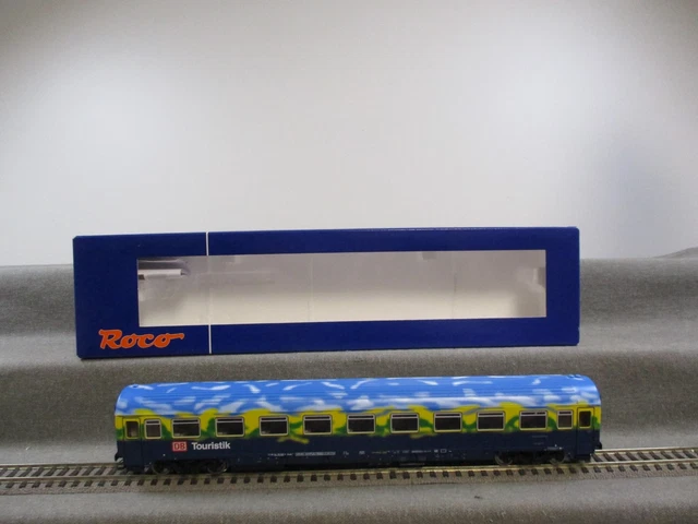 ROCO SPUR H0 AC 45167 Interregio-Schnellzugwagen 2. Klasse der DB in ...