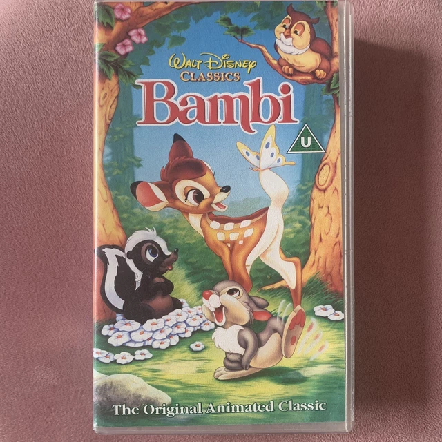 BAMBI VHS VIDEO Tape Walt Disney Classics EUR 1,19 - PicClick DE