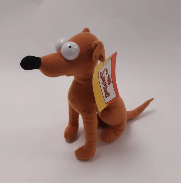 THE SIMPSONS DOG Soft Toy From 1999 With Original Label Attached ...