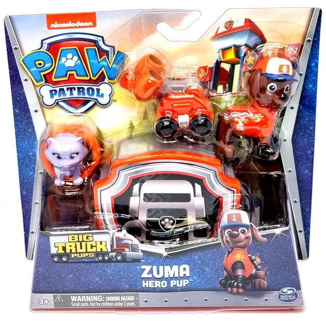 PAW PATROL Big Truck Pups Hero Pup Figur Zuma EUR 8,99 - PicClick DE