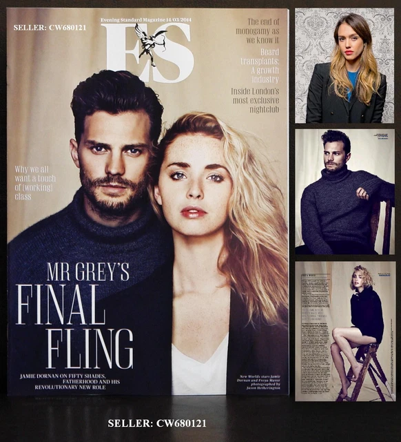 JAMIE DORNAN FREYA Mavor New Worlds Jessica Alba Kirsty Wark Es ...