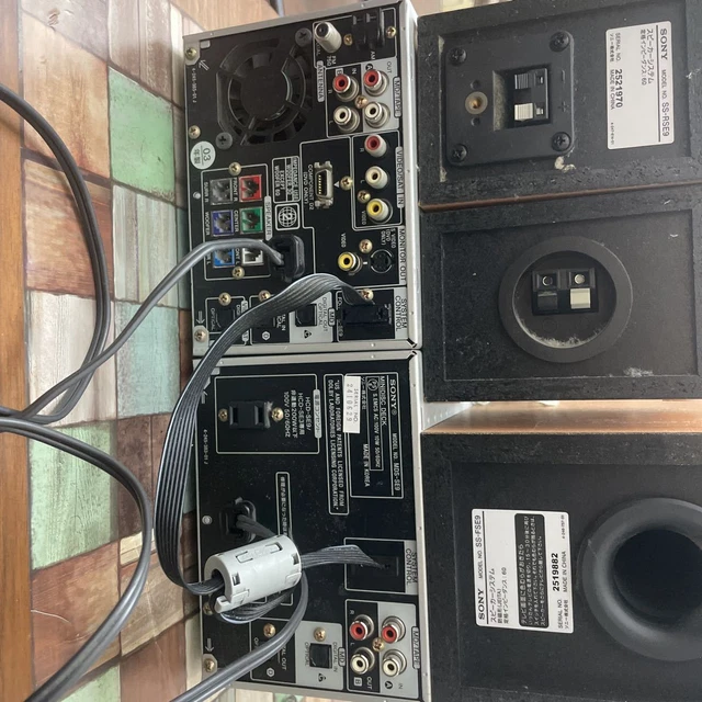 SONY CMT-SE9 MDS-SE9 Hcd-Se9 Sacd Cd Dvd Md Cassette Deck $403.27 ...