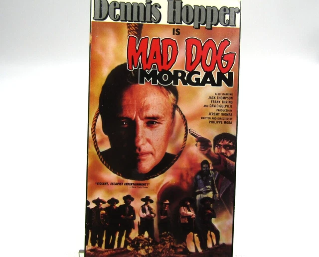 MAD DOG MORGAN VHS Tape Dennis Hopper £6.52 - PicClick UK