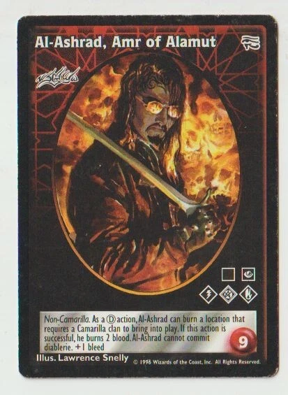 AL-ASHRAD, AMR OF Alamut - Assamite - Vampire The Eternal Struggle ...