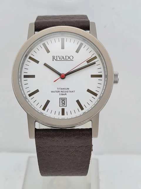 OROLOGIO RIVADO TITANIUM Swiss Bahn Orologio da polso da uomo 36 mm EUR ...