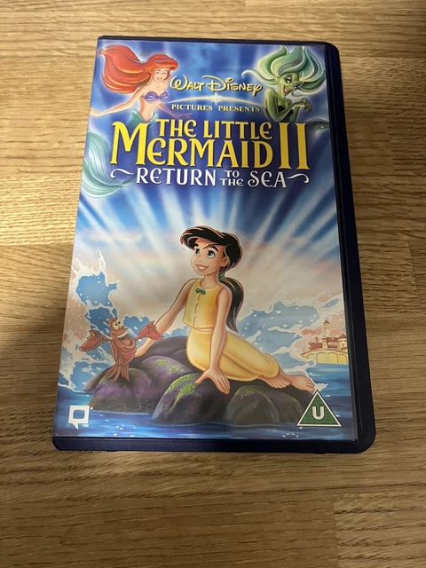 WALT DISNEY THE Little Mermaid 2 VHS Video Return To The Sea £1.99 - PicClick UK