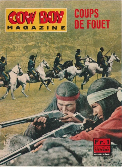 COW BOY MAGAZINE N° 9/1965 - Coups de Fouet, Ray Bennett Peggy Stewart ...