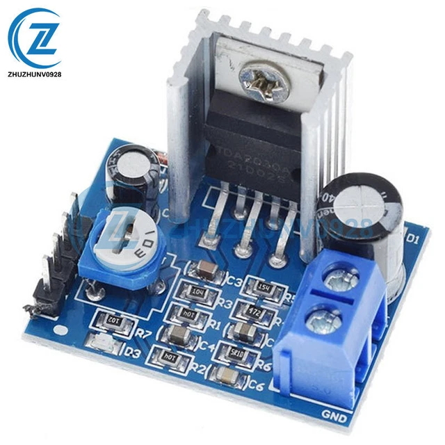 NEW TDA2030A POWER Supply TDA2030 Audio Amplifier Board Module DC 6-12V ...