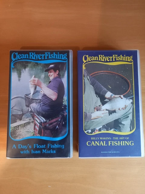 FISHING VHS BUNDLE - Go Fishing with Jack Charlton vol 2, 2x Clean ...