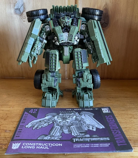 TRANSFORMERS STUDIO SERIES 42 ROTF Voyager Constructicon Long Haul 100% ...